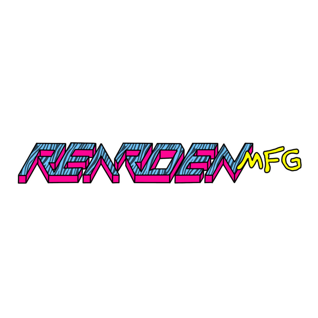Rearden 90’s Logo Sticker – Rearden MFG